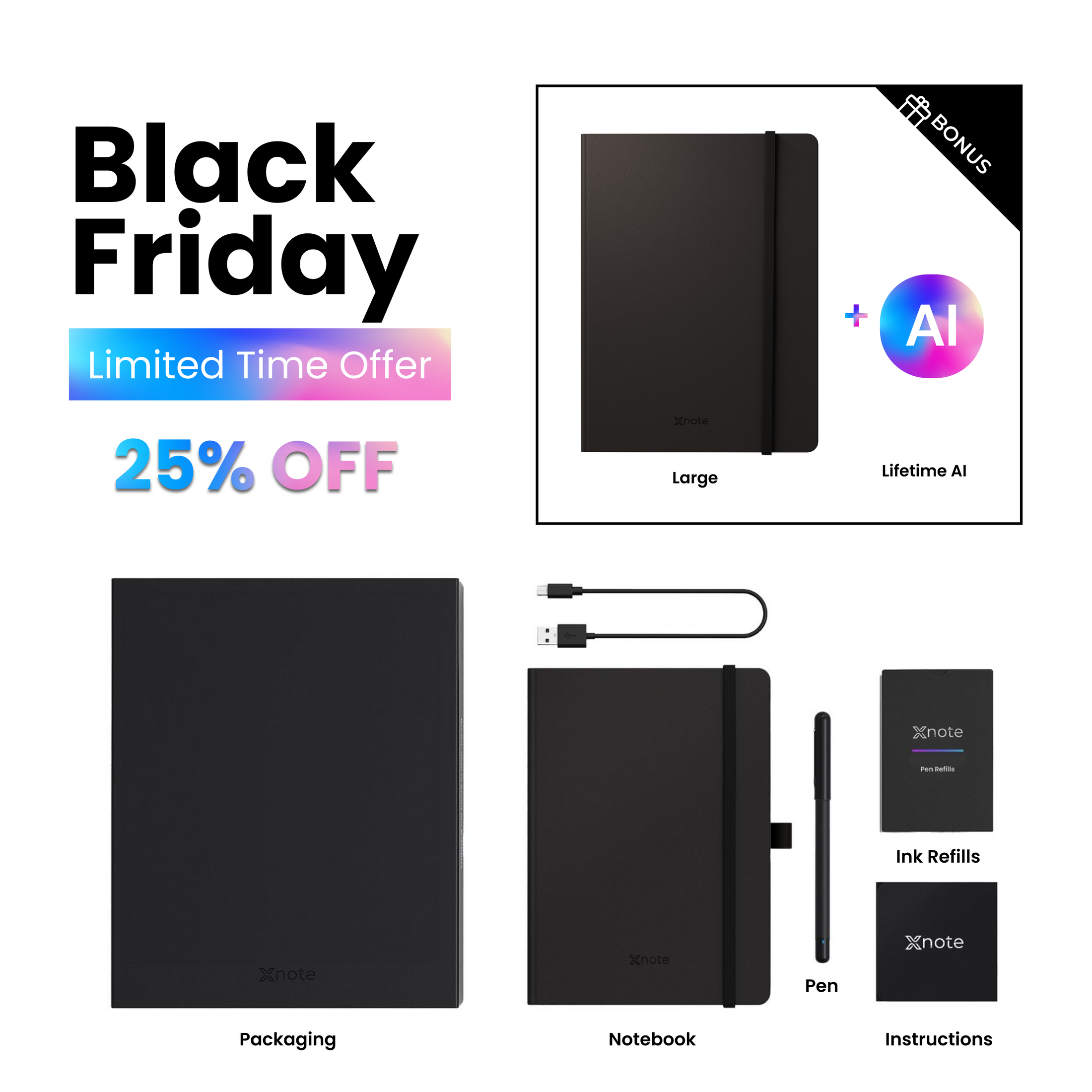 XNote - AI-Powered Smart Writing Set